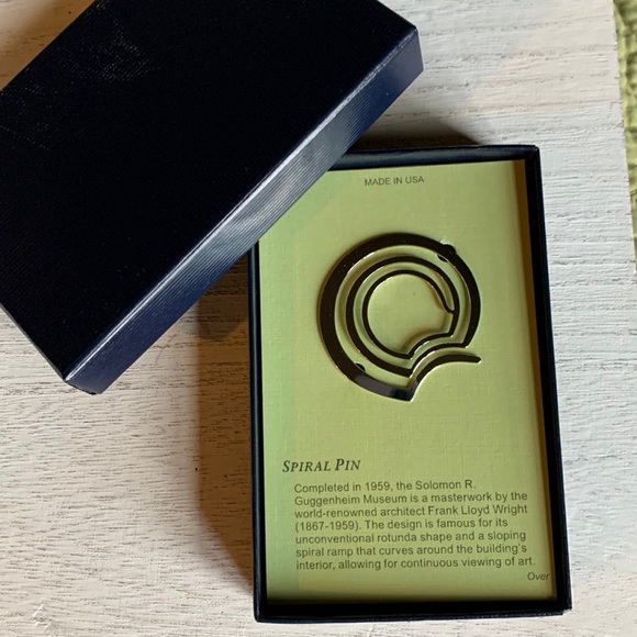 Frank Lloyd Wright Foundation | Jewelry | New Frank Lloyd Wright Spiral ...